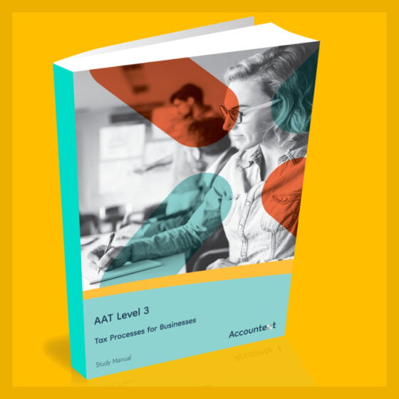 AAT Tax Processes for Businesses Self Study Book | Accountext